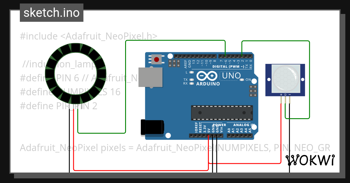 Lamp - Wokwi ESP32, STM32, Arduino Simulator