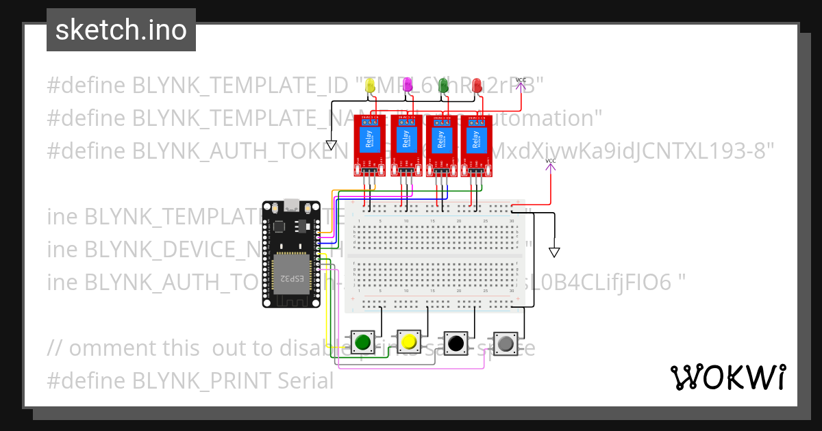 Home Automation Wokwi Esp32 Stm32 Arduino Simulator 7487