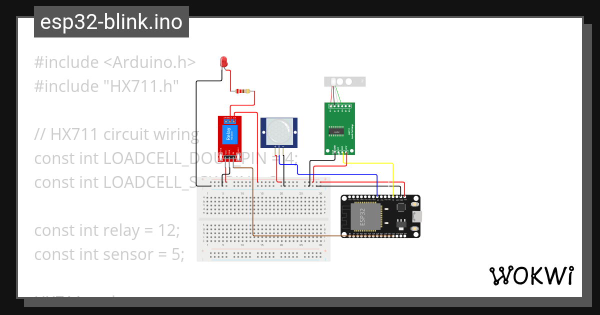 Wokwi - Online ESP32, STM32, Arduino Simulator