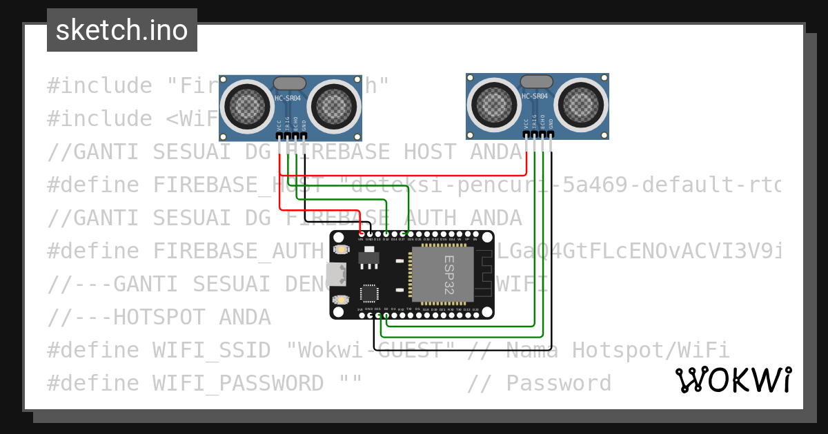 Deteksi Pencuri Wokwi Esp32 Stm32 Arduino Simulator 5099