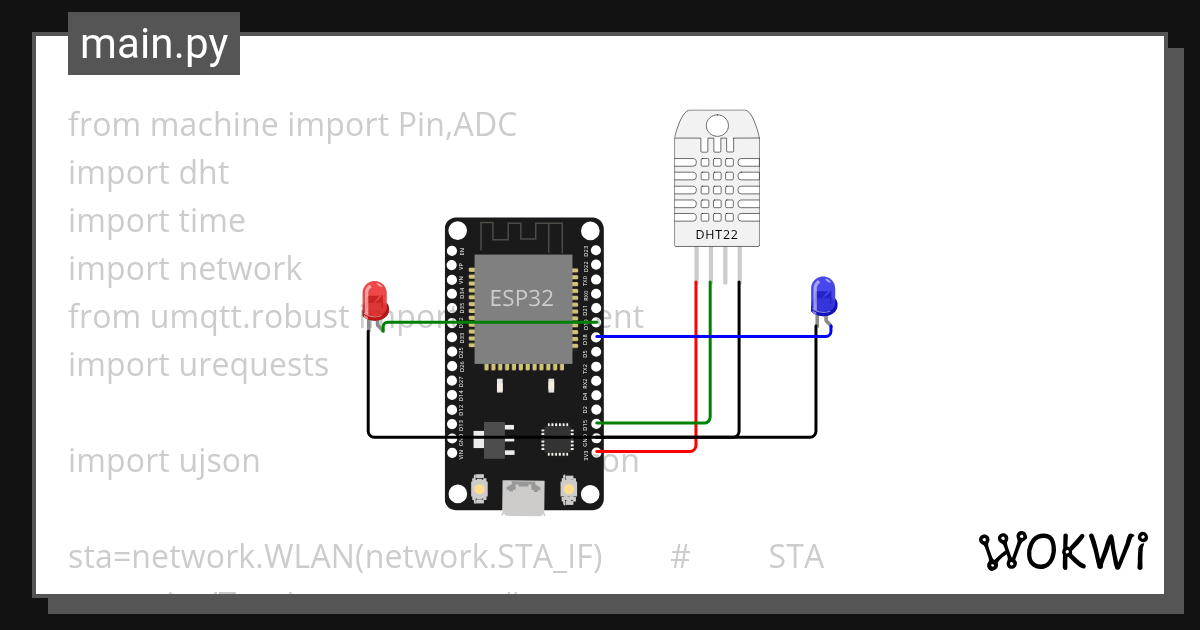 Lab9 - Wokwi ESP32, STM32, Arduino Simulator