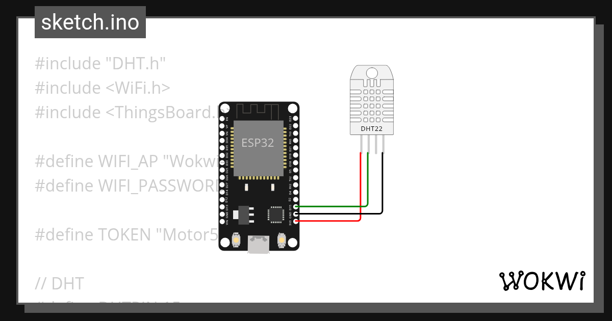 motore - Wokwi ESP32, STM32, Arduino Simulator