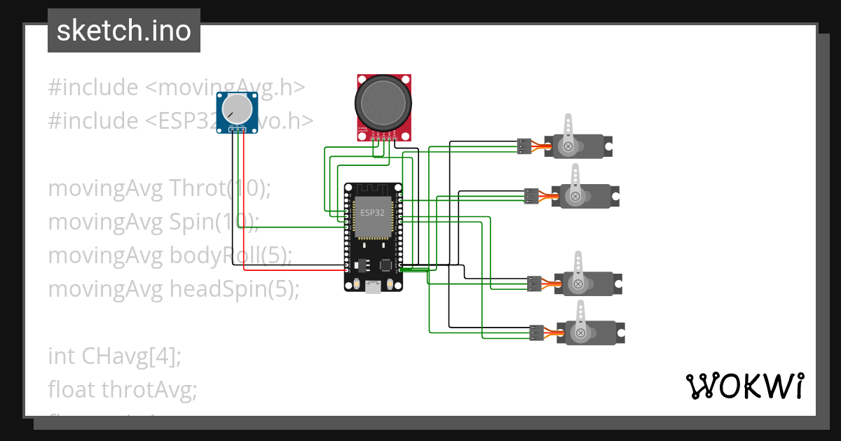 Rolling Doug - Wokwi ESP32, STM32, Arduino Simulator