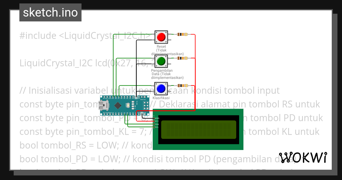 demo_lcd_i2c_knn_pb_cp5 - Wokwi ESP32, STM32, Arduino Simulator
