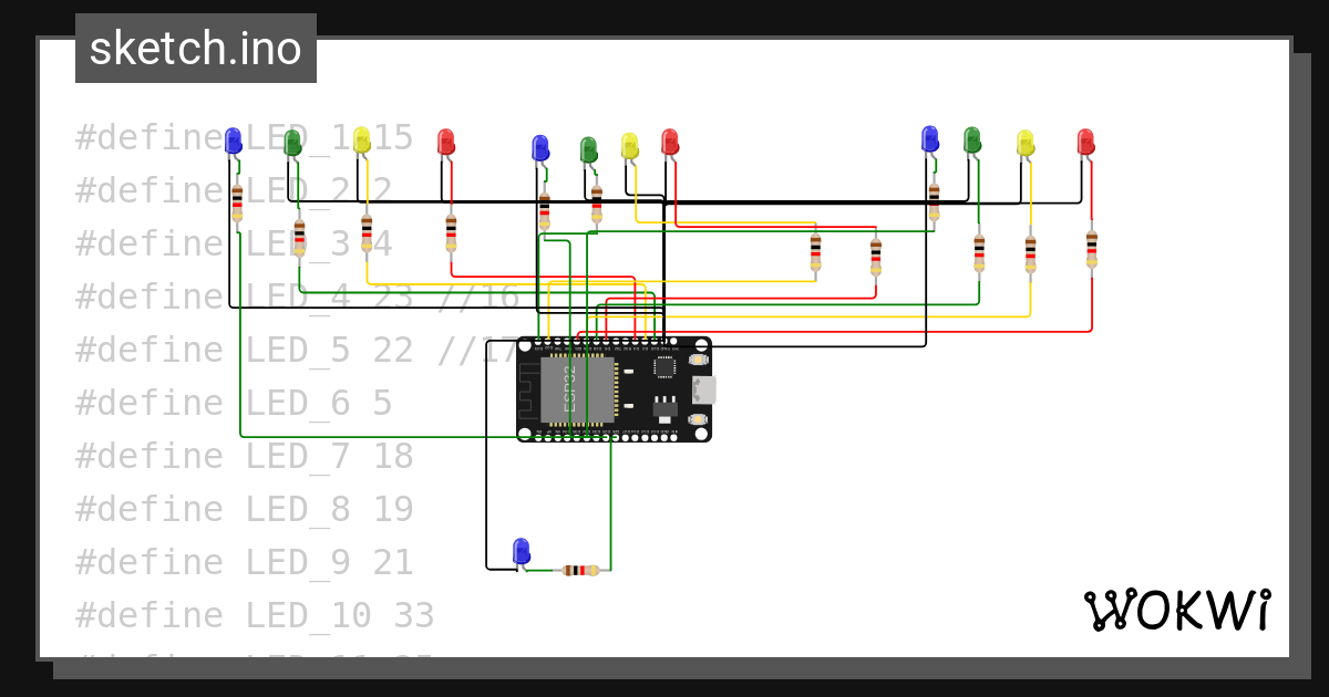 Peatonal Wokwi Esp32 Stm32 Arduino Simulator 2026