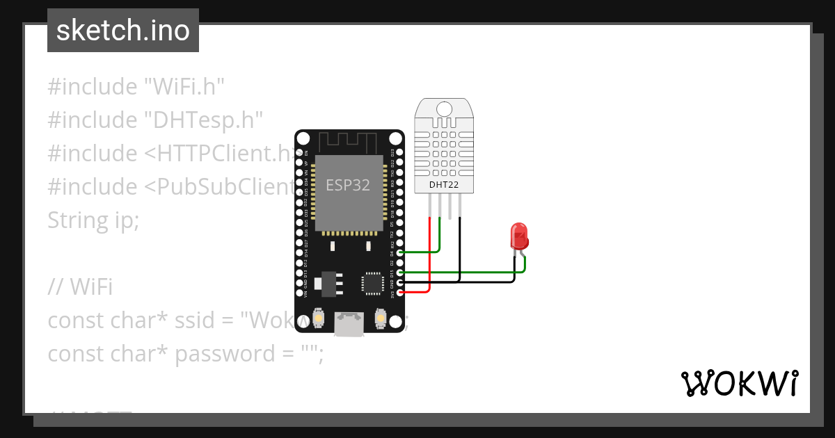 Mqtt X Dht 實戰1 Wokwi Esp32 Stm32 Arduino Simulator