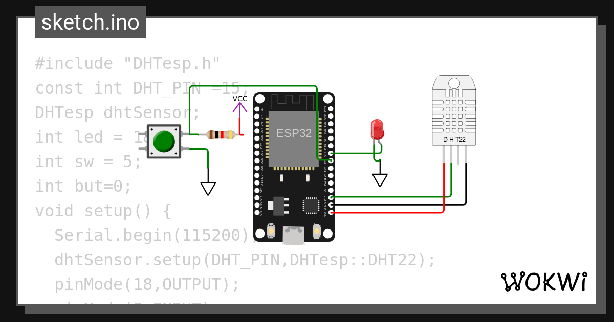 Exp1 Wokwi Esp32 Stm32 Arduino Simulator