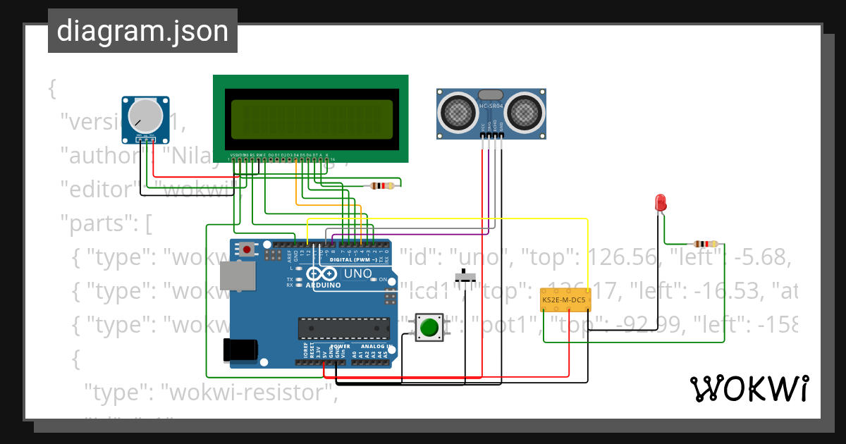 Water Level Controller - Wokwi ESP32, STM32, Arduino Simulator