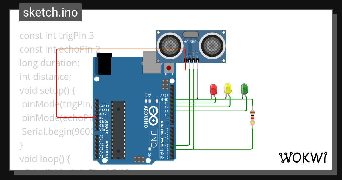 sensorultrasonik - Wokwi ESP32, STM32, Arduino Simulator sensorultrasonik - Wokwi ESP32, STM32, Arduino Simulator