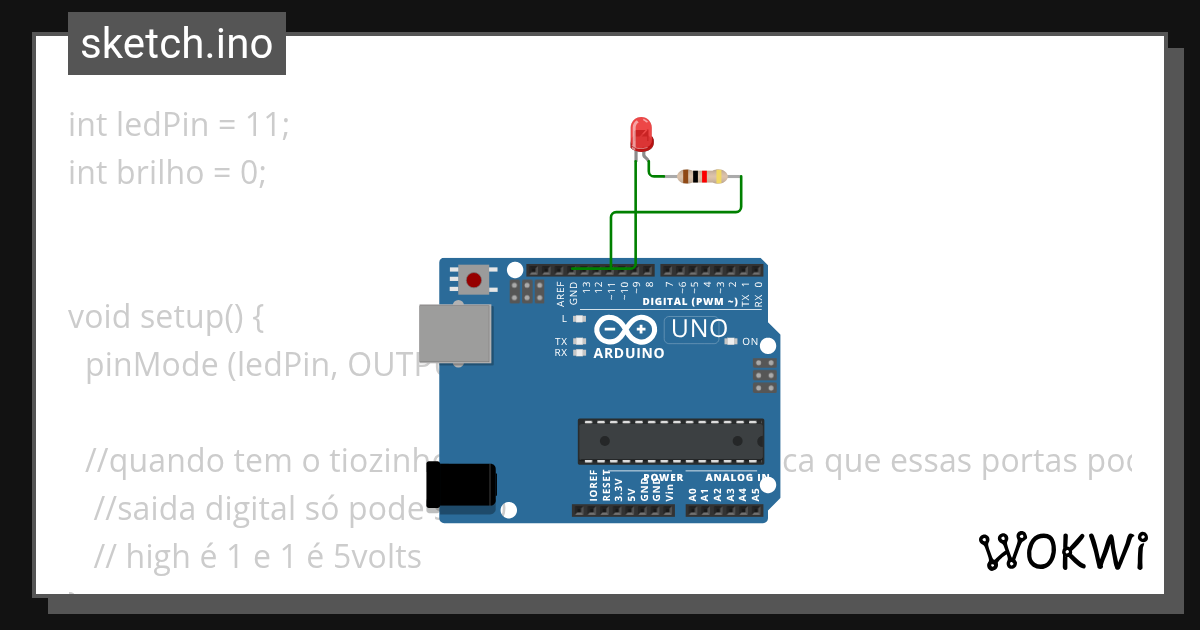 9 1 Farol Wokwi Esp32 Stm32 Arduino Simulator