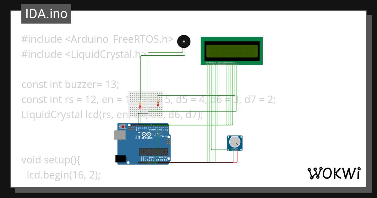 FreeRTOS by Ida,Anjana,Chandana - Wokwi ESP32, STM32, Arduino Simulator