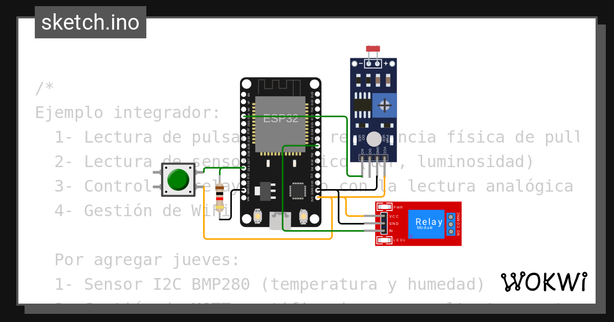 Controltiempos Wokwi Esp32 Stm32 Arduino Simulator 0668