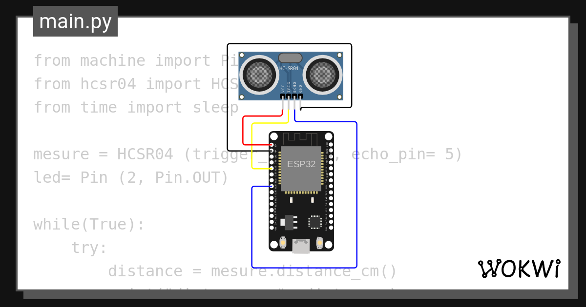 Detecteur Wokwi Esp32 Stm32 Arduino Simulator 3557