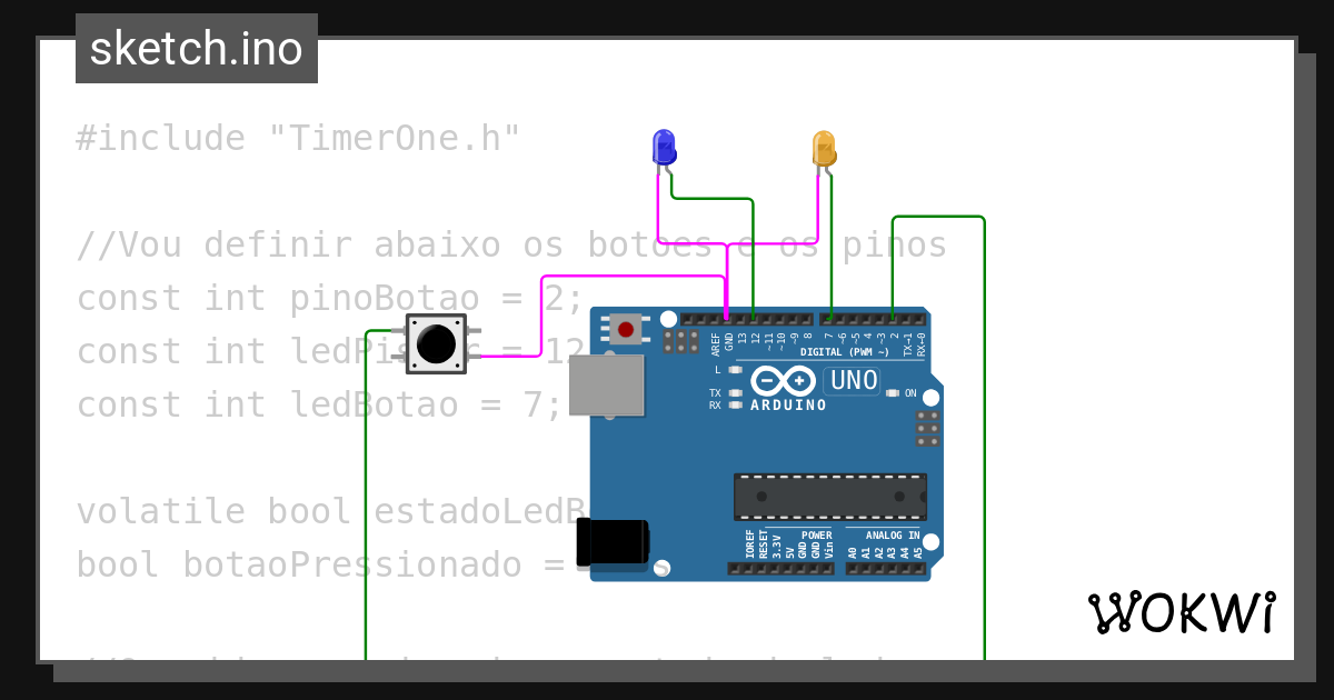 A1 Microprocessadores Wokwi Esp32 Stm32 Arduino Simulator
