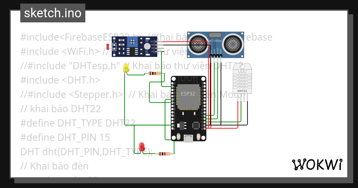 BT3 Tuan4 - Wokwi ESP32, STM32, Arduino Simulator