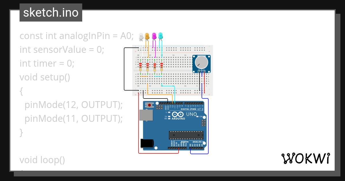 Strobes Light Marasigan - Wokwi ESP32, STM32, Arduino Simulator