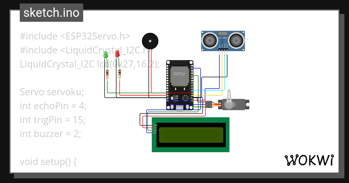 UTS INTERNET OF THINGS - Wokwi ESP32, STM32, Arduino Simulator