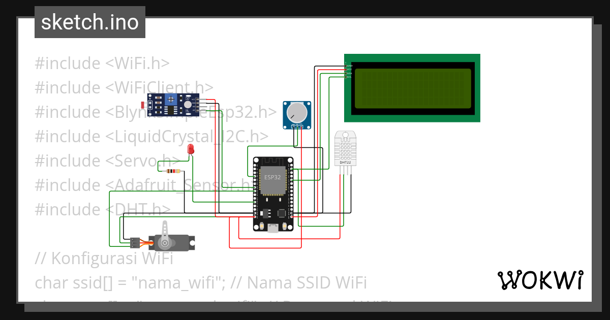 Sistemirigasipintar Wokwi Esp32 Stm32 Arduino Simulator 7568