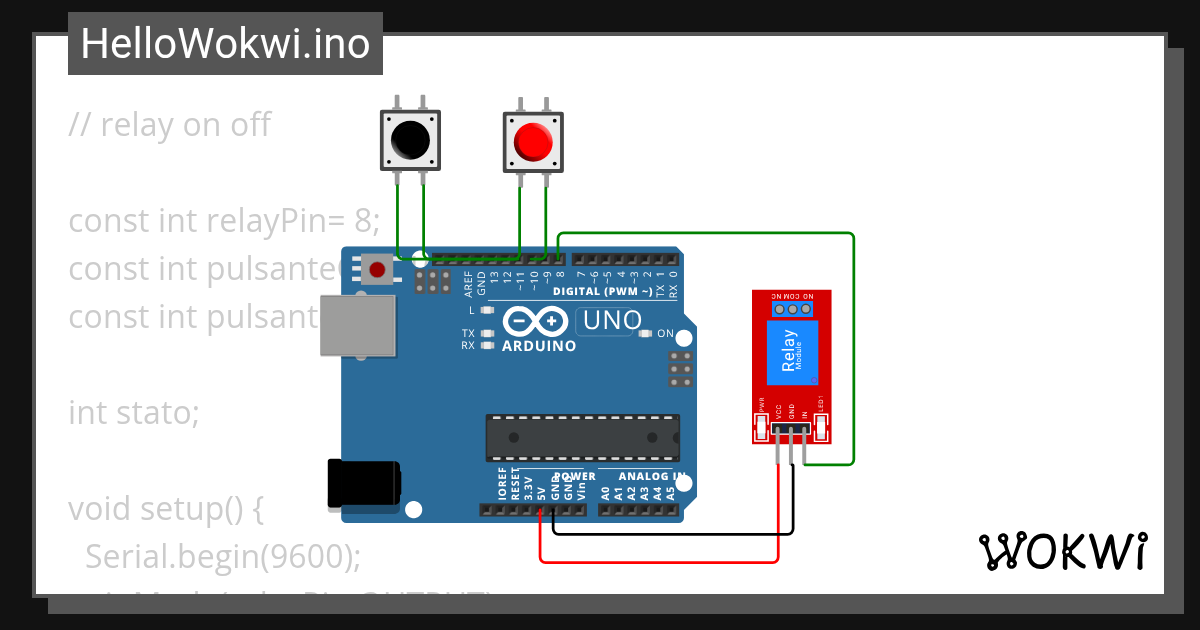 RELAY_ON_OFF_DUE.ino - Wokwi ESP32, STM32, Arduino Simulator