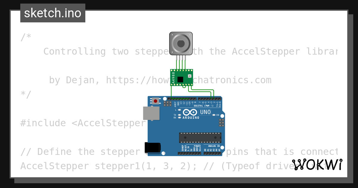 Acceldeccel Wokwi Esp32 Stm32 Arduino Simulator