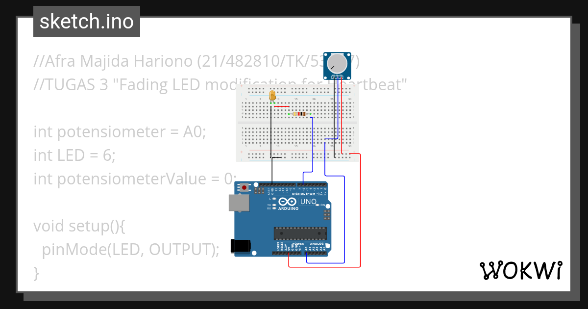 Fading LED for Heartbeat - Wokwi ESP32, STM32, Arduino Simulator Fading LED for Heartbeat - Wokwi ESP32, STM32, Arduino Simulator