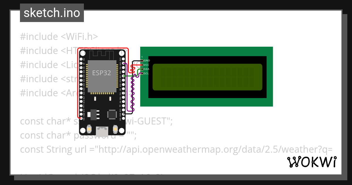 Lab 7 , Experimento 2 - Wokwi ESP32, STM32, Arduino Simulator