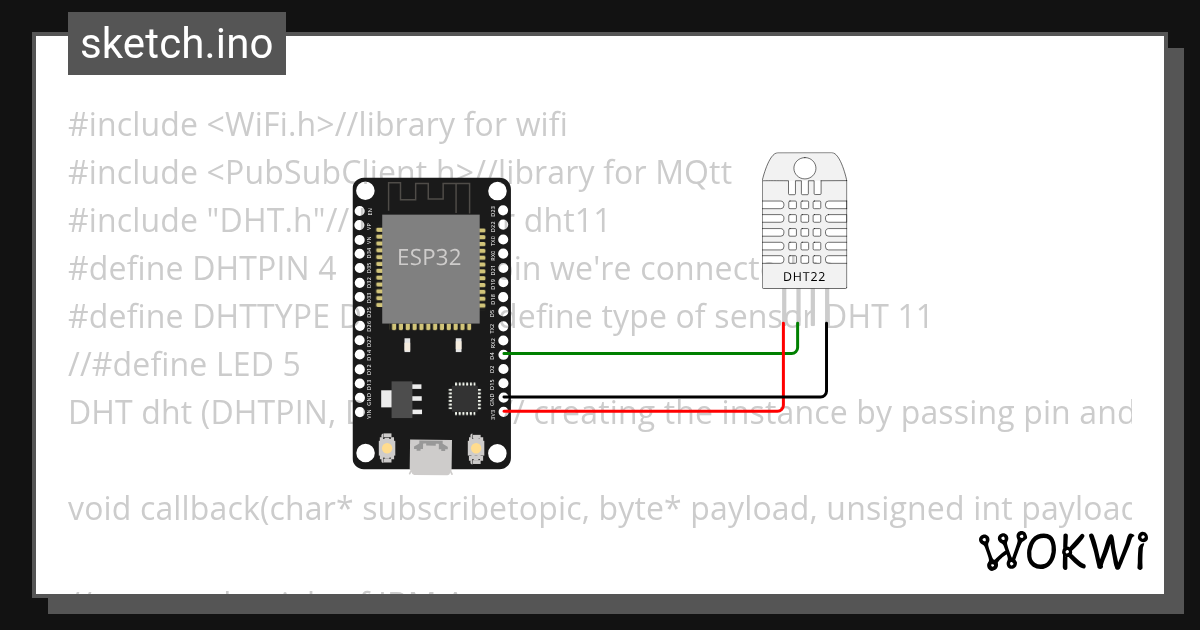 ESP 32 - Wokwi ESP32, STM32, Arduino Simulator