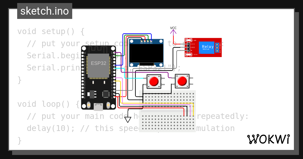 Trava Wokwi Esp32 Stm32 Arduino Simulator 