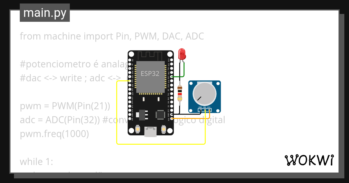 Wokwi - Online ESP32, STM32, Arduino Simulator