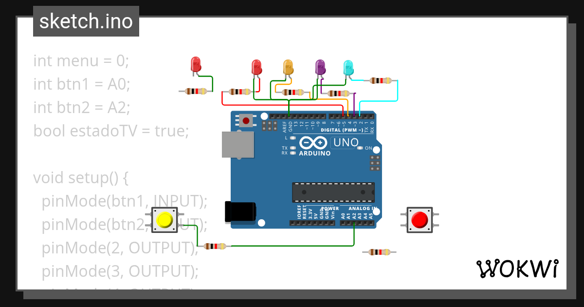 Menu - Wokwi ESP32, STM32, Arduino Simulator