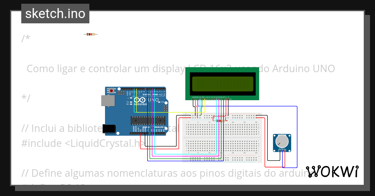ANDRÉ LUIZ OLIVEIRA SILVA - Wokwi ESP32, STM32, Arduino Simulator