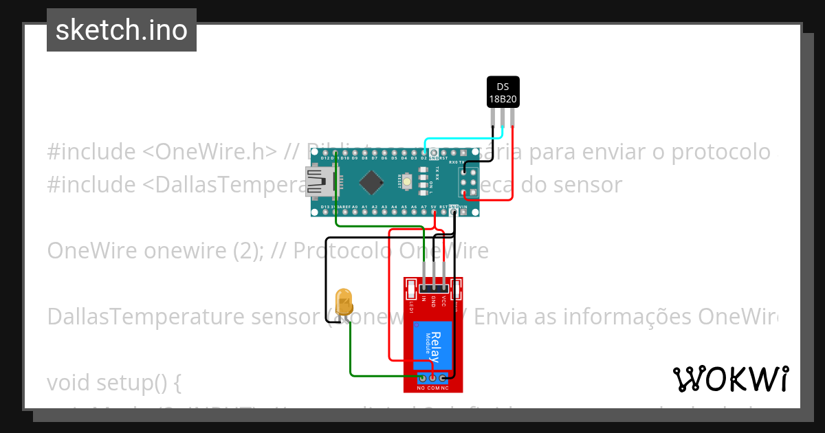 Sistema de Chocadeira - Wokwi ESP32, STM32, Arduino Simulator
