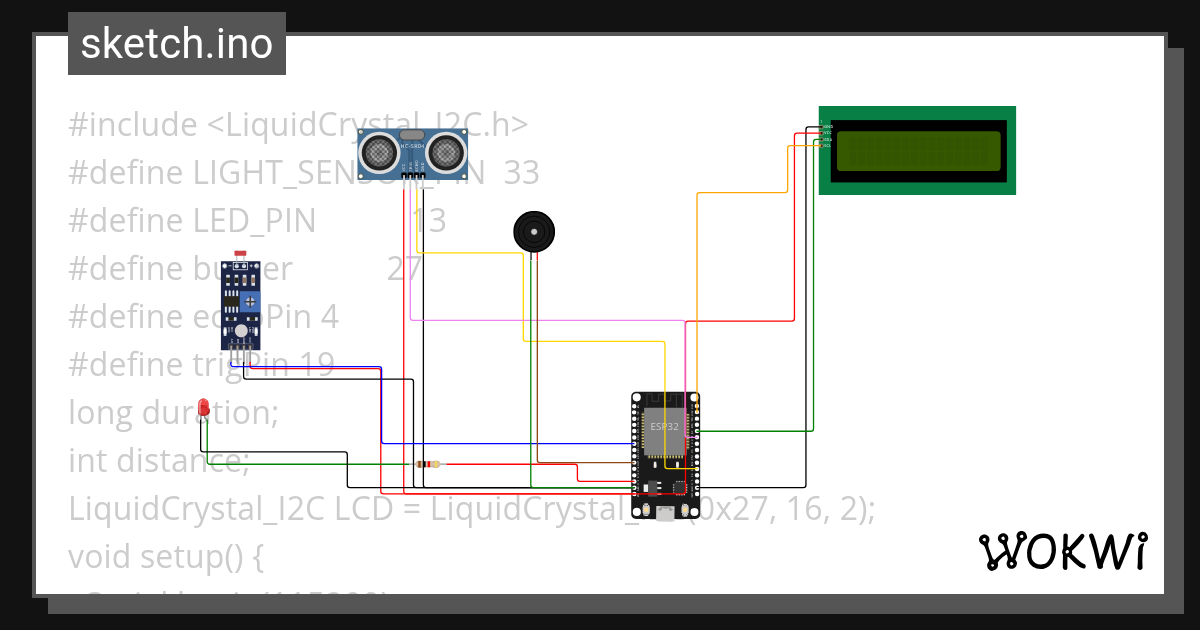 Iot Smart Home Sathana Wokwi Esp32 Stm32 Arduino Simulator