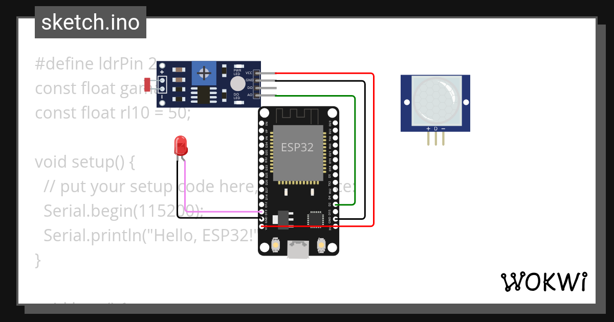 Ldr Esp Project Wokwi Esp32 Stm32 Arduino Simulator