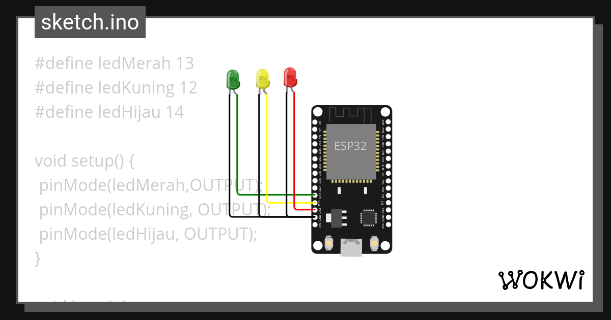 Wokwi - Online ESP32, STM32, Arduino Simulator