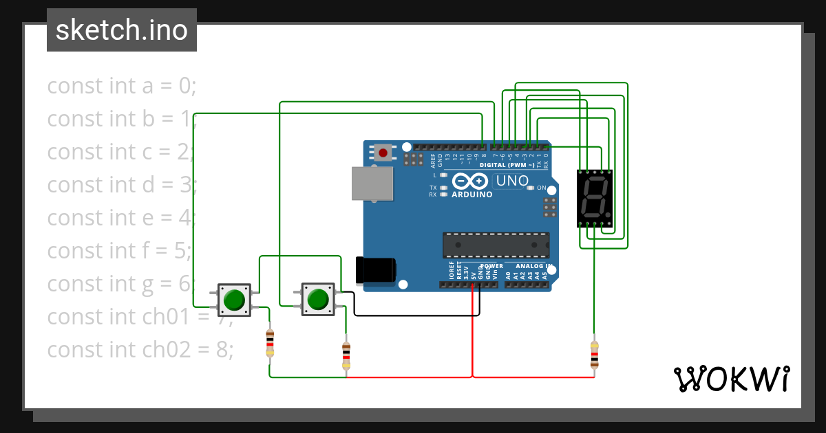 Contador 0 9 Wokwi Esp32 Stm32 Arduino Simulator 