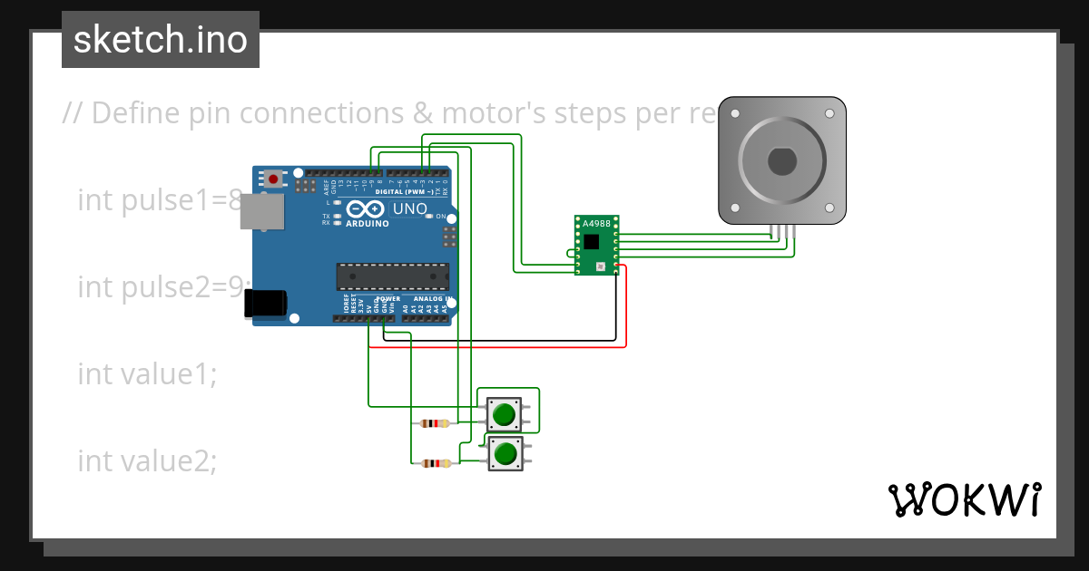 Step Wokwi Esp32 Stm32 Arduino Simulator 1343