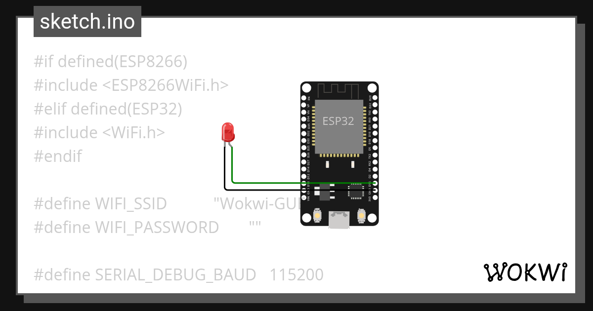 Esp1 Wokwi Esp32 Stm32 Arduino Simulator