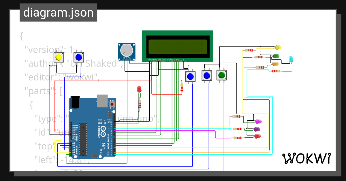 Projeto 1 -Maquina de Suco 12-5 - Wokwi ESP32, STM32, Arduino Simulator