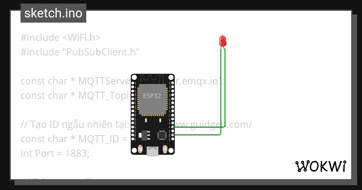 bai2 - Wokwi ESP32, STM32, Arduino Simulator