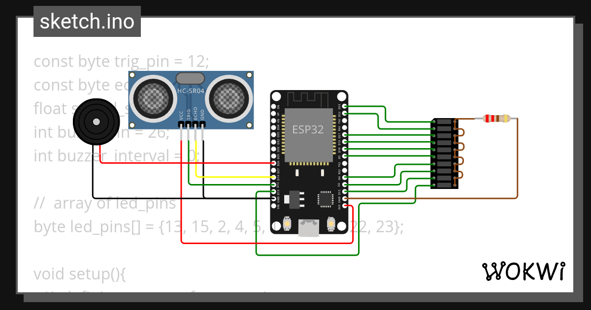 c263 - Wokwi ESP32, STM32, Arduino Simulator