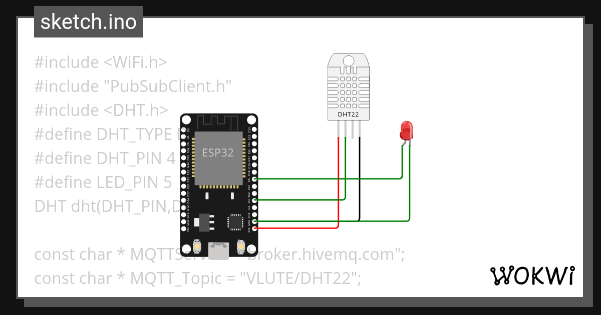 DHT22_1 - Wokwi ESP32, STM32, Arduino Simulator