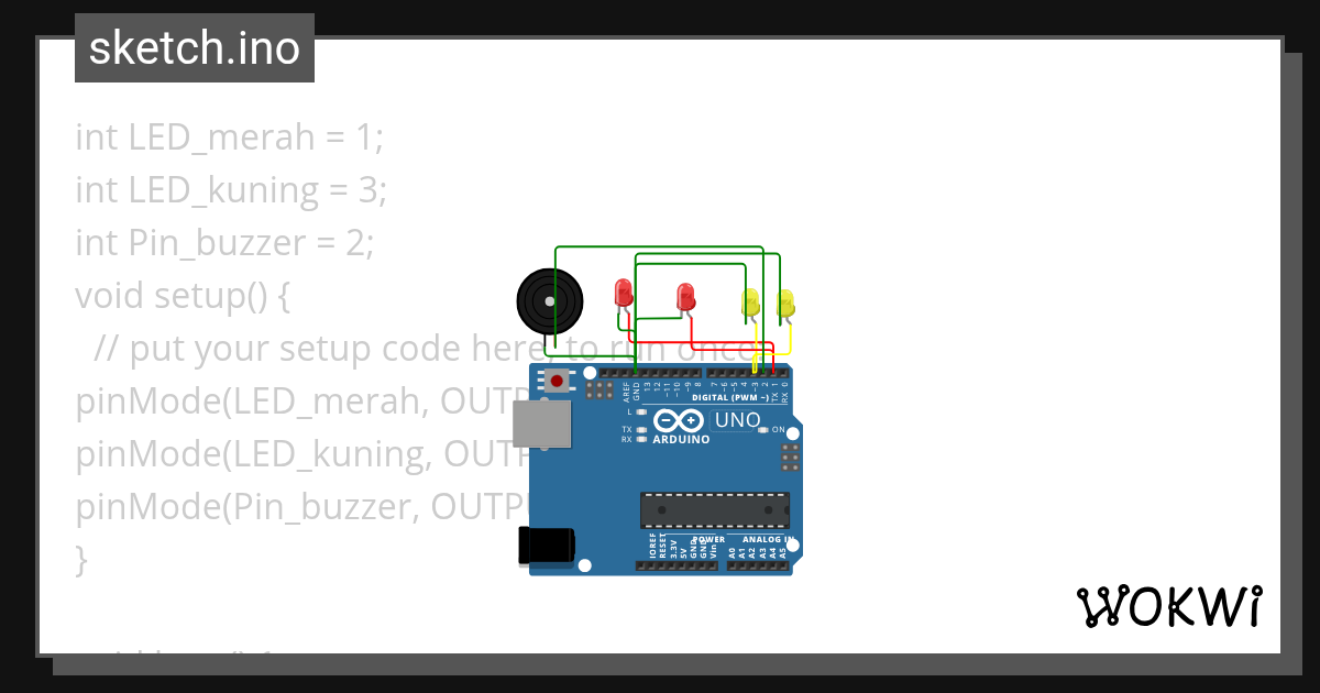 Masdig 1 - Wokwi ESP32, STM32, Arduino Simulator