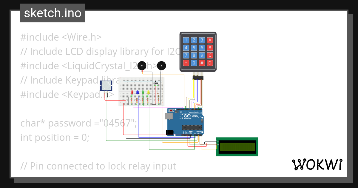 Shed Alarm with PIR Sensor - Wokwi ESP32, STM32, Arduino Simulator