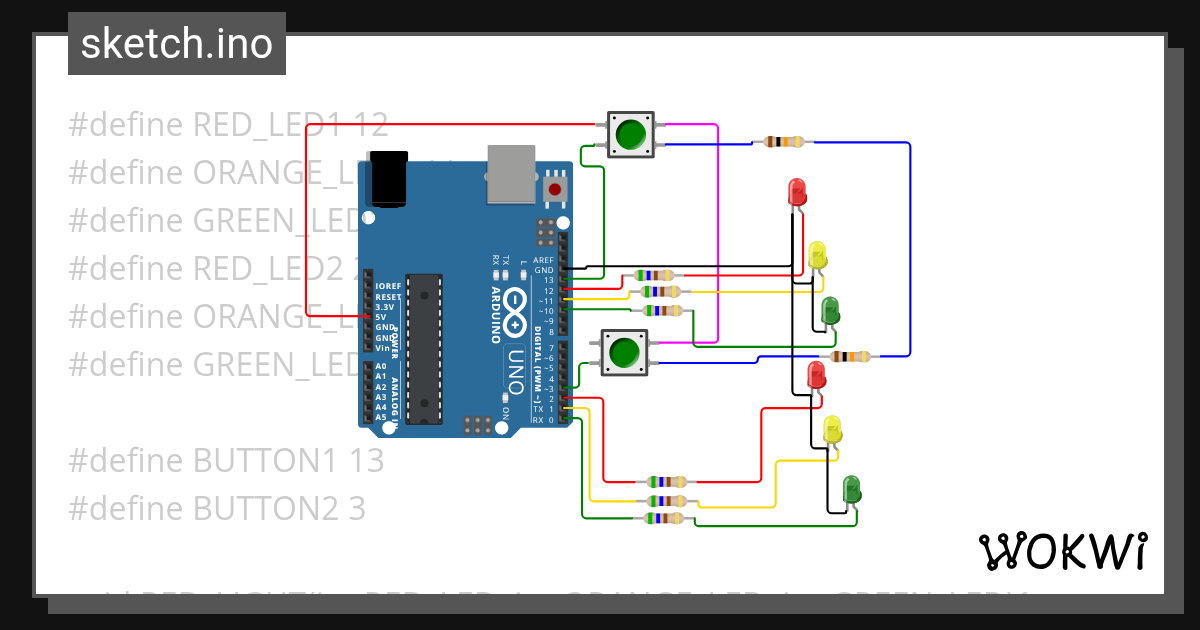 FlashLight - Wokwi ESP32, STM32, Arduino Simulator