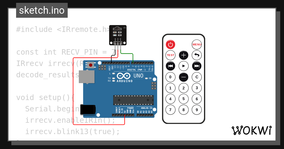 Irremote Wokwi Esp32 Stm32 Arduino Simulator