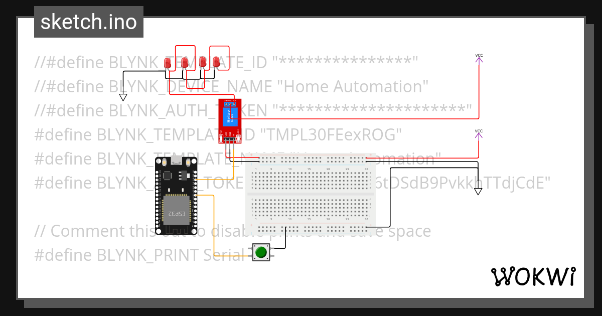 Home Automation Tutorial Av Wokwi Esp32 Stm32 Arduino Simulator 6177