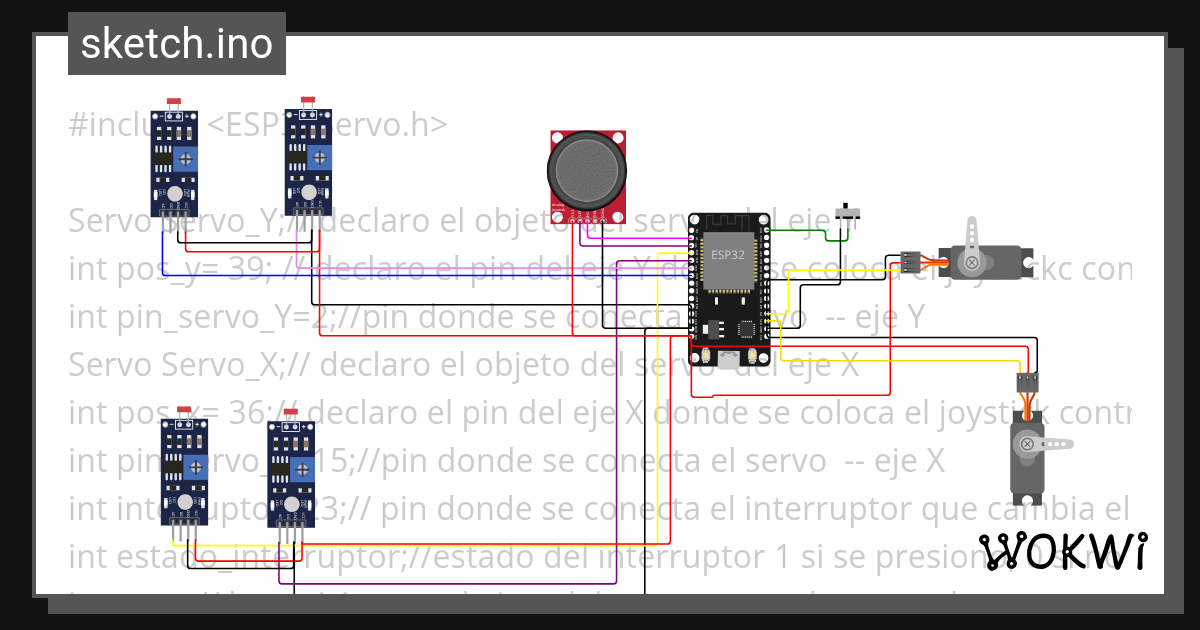 seguidor - Wokwi ESP32, STM32, Arduino Simulator