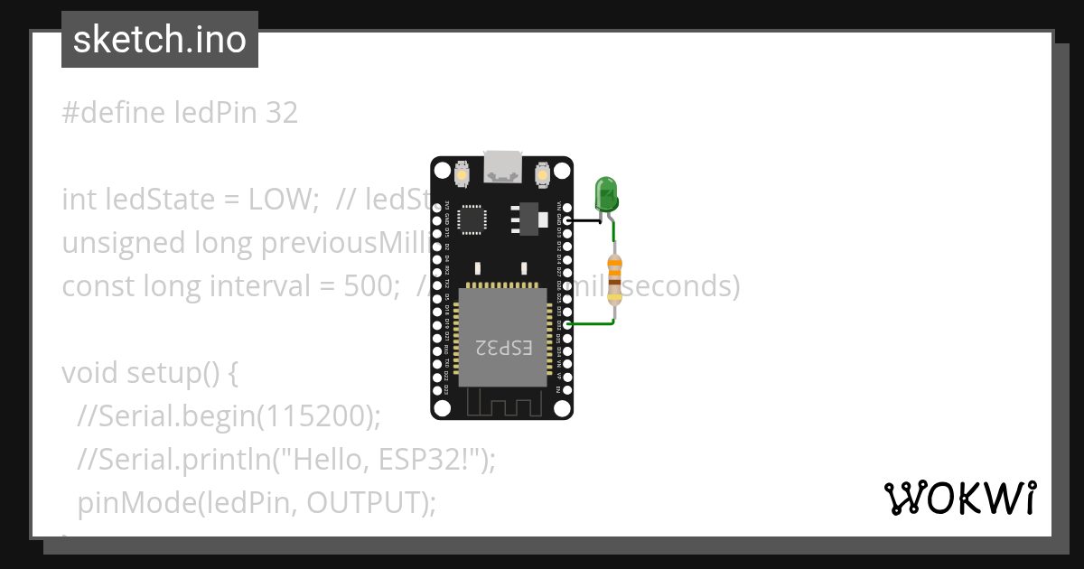 blink - Wokwi ESP32, STM32, Arduino Simulator blink - Wokwi ESP32, STM32, Arduino Simulator