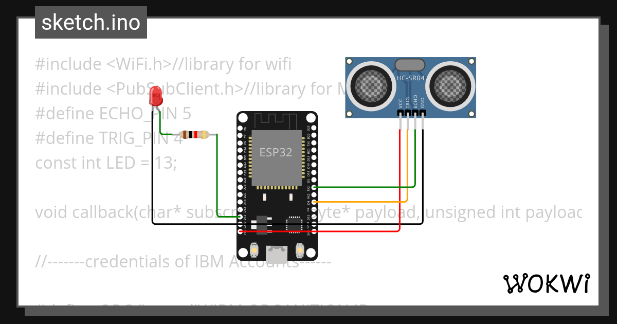 IBM ASSIGNMENT 3 - Wokwi ESP32, STM32, Arduino Simulator IBM ASSIGNMENT 3 - Wokwi ESP32, STM32, Arduino Simulator